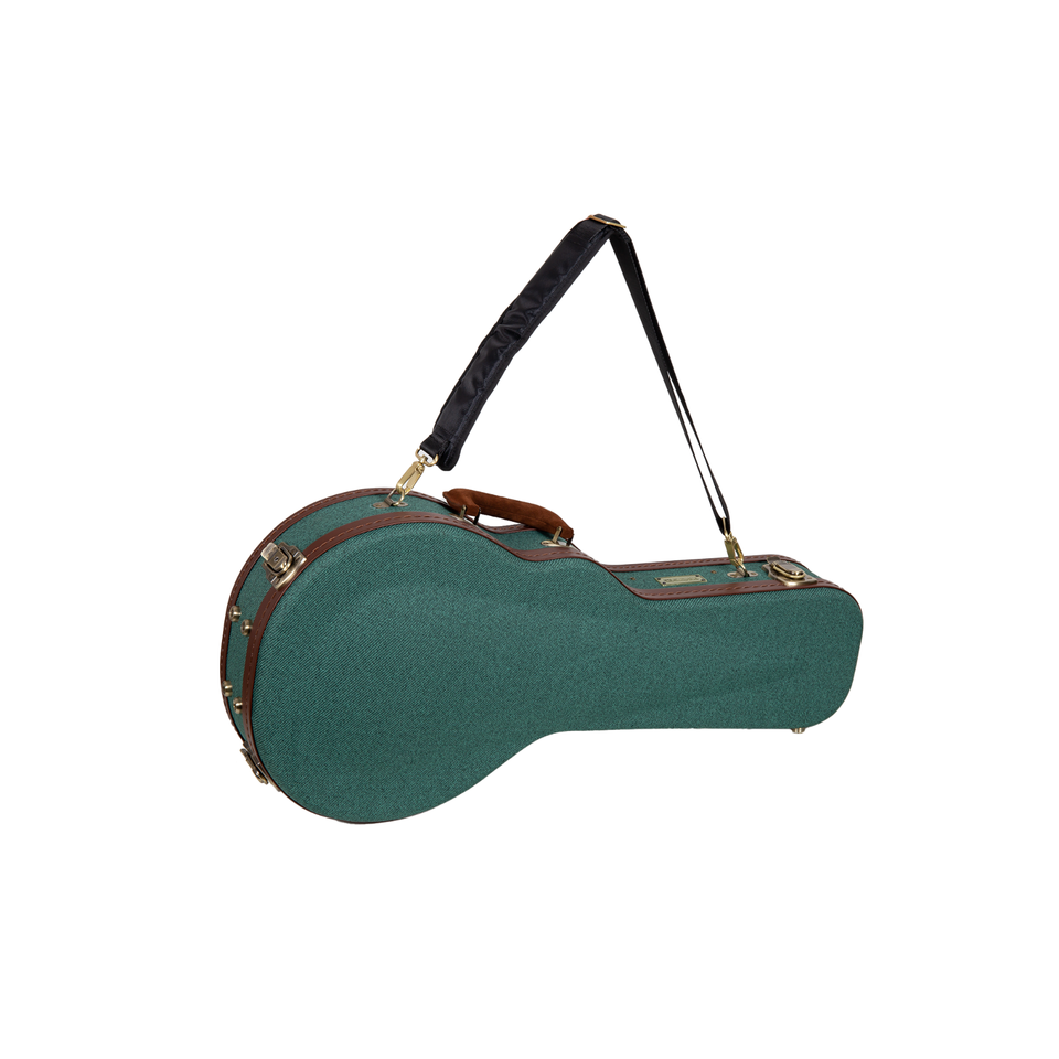 Crossrock Master Series- Wooden F-style Mandolin Case-Malachite Blue | eBay