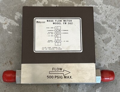 Tylan FM-362 Mass Flow Meter | eBay