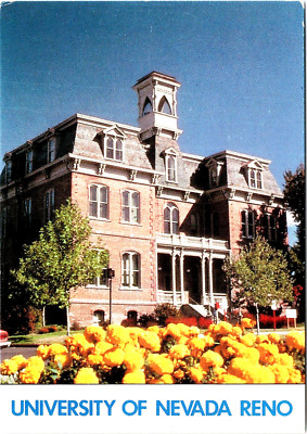Postcard Reno Nevada University Morris Hall Founded 1886 | eBay