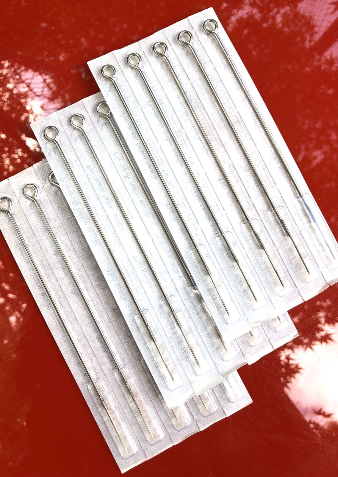 15 x TATTOO NEEDLES ROUND SHADERS 3 5 7 9 11 RS SHADER SHADING CHOOSE ...