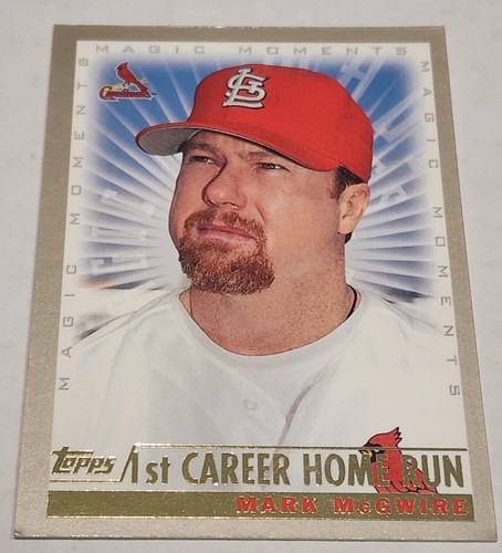 2000 Topps Opening Day Mark McGwire #105 Magic Moments Baseball Card ...
