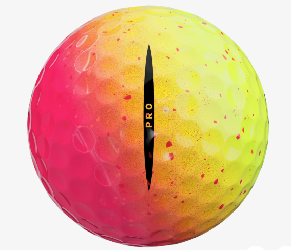 Vice Pro NEON SUNSET Limited Edition Golf Balls - Red Yellow Drip Shade ...