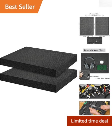 Pick and Pluck Foam Sheets - Perfect for Cameras, Jewelry & Toolkits | eBay