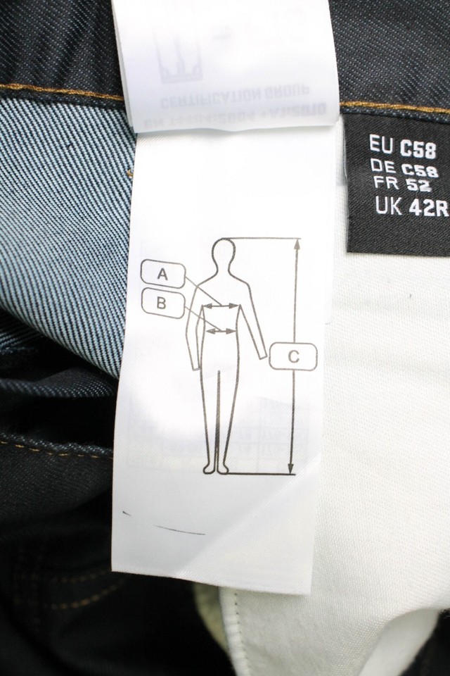 Blaklader Workwear Men's Jeans UK 42R Blue Zip Fly Pockets Patches On ...