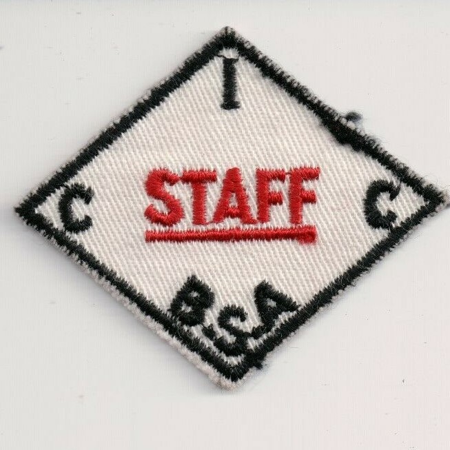 P BSA Patch, Central Indiana Camp Ransburg, Hat Diamond, STAFF, Rare CP ...