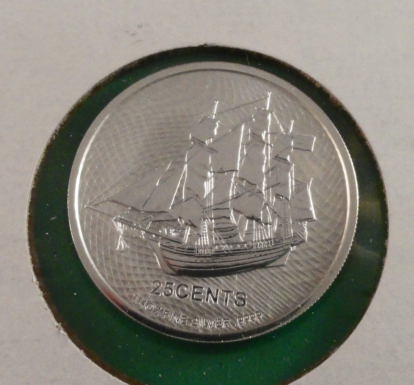 COOK ISLANDS SILVER COIN: 2021 25 Cents Reverse PROOF / 1/4 OZ .9999 | eBay