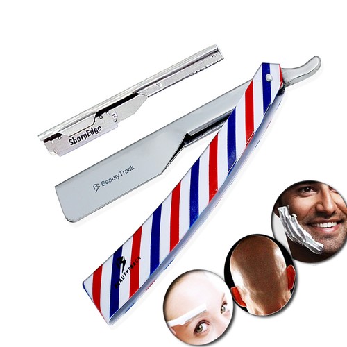 Shaving Razor Straight Cut Throat Rasoi Barber Salon Shave Rasoirs ...