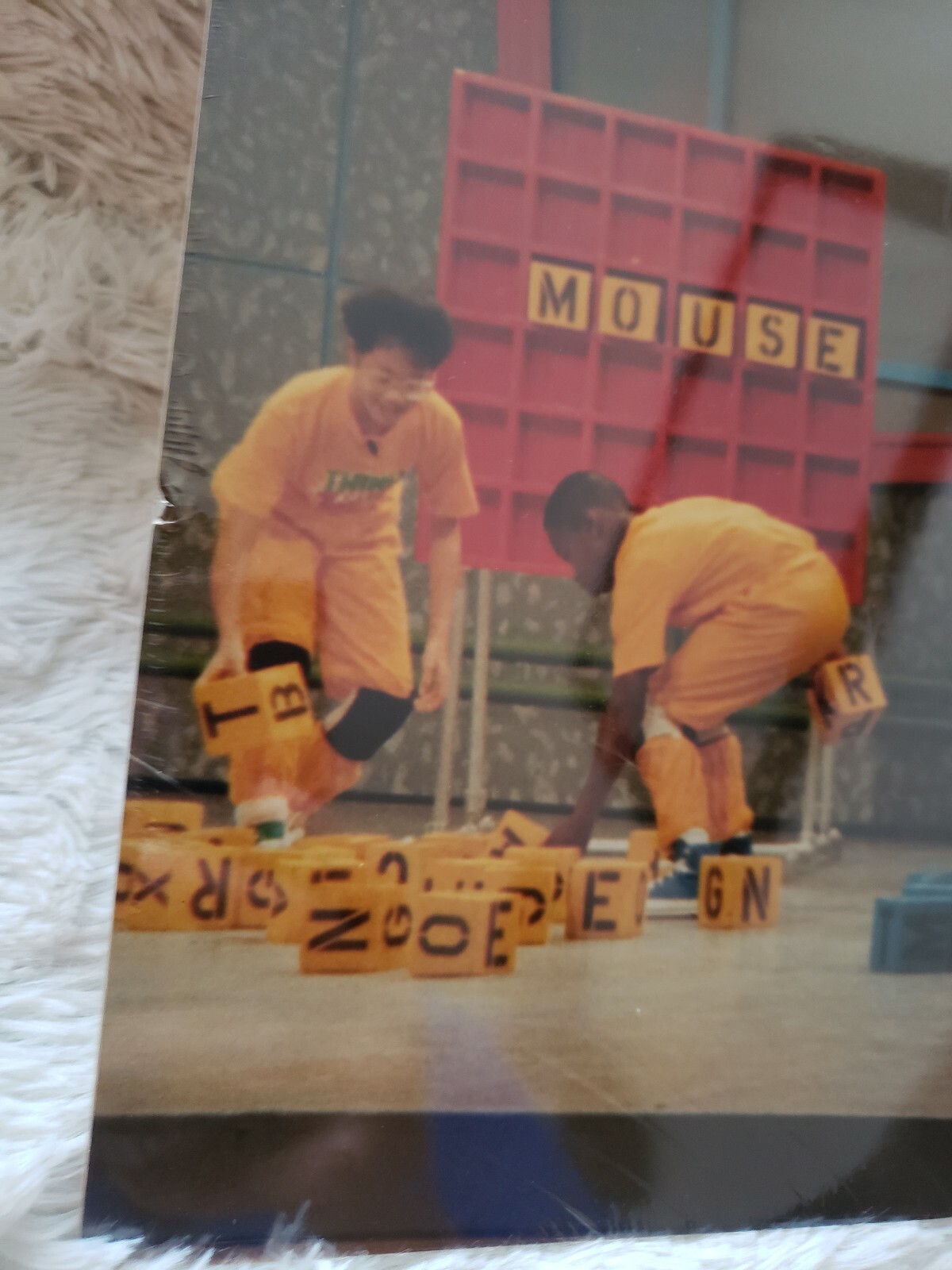 Vintage Think Fast Nickelodeon Show Lithograph photograph 1990s TV Show ...