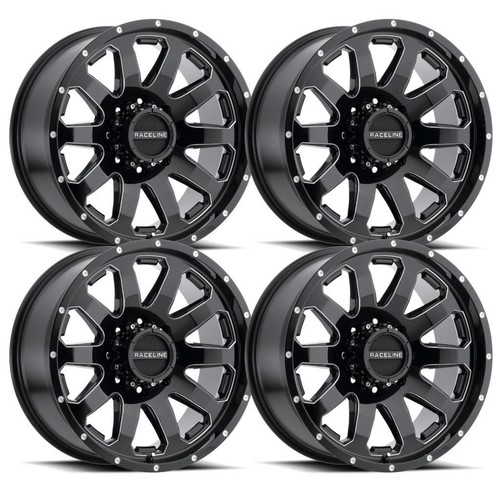 (Set-4) Raceline Enforcer BMF 20X9 5X127 -12mm wheels rims 20 inch | eBay