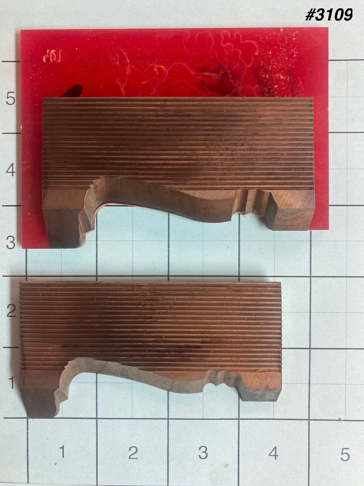5/16 Corrugated High Speed Steel Molding Knives - Plant-On/Picture Mold ...