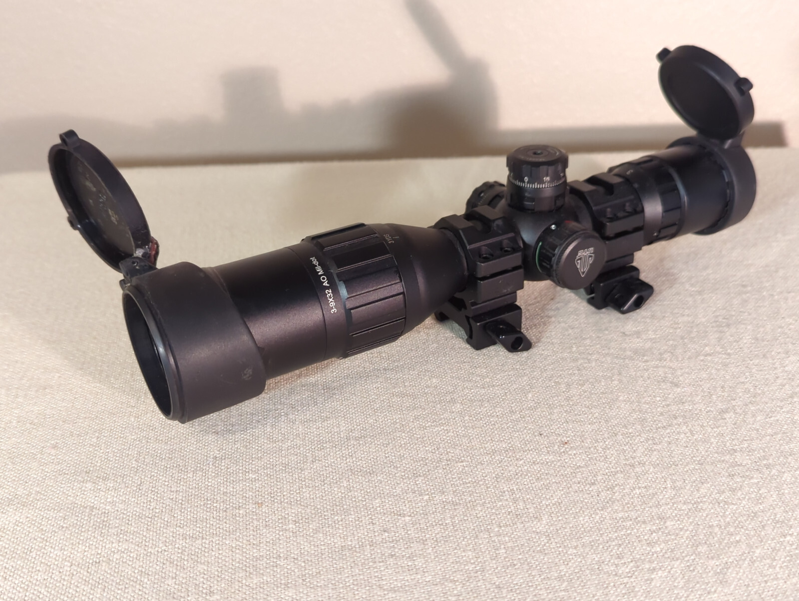 Leapers UTG 3-9x32 CQB Bug Buster Rifle Scope & Rings & Sunshade | eBay