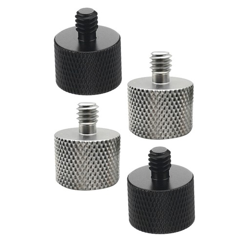 4 Pcs Transfer Screw Male to Female Mic Stand Adapter, Converter | eBay