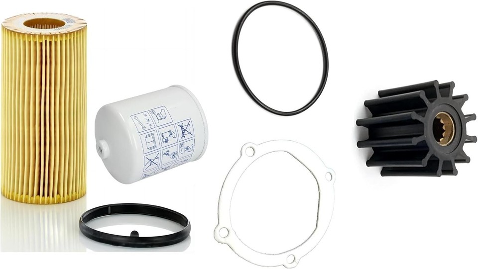 Marine Service kit Compatible with Volvo Penta D3,Oil Filter 30788490 ...