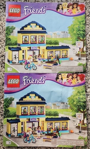 LEGO FRIENDS 41005, Heartlake High; Manuals 1 & 2 ONLY; Pre-Owned VG ...