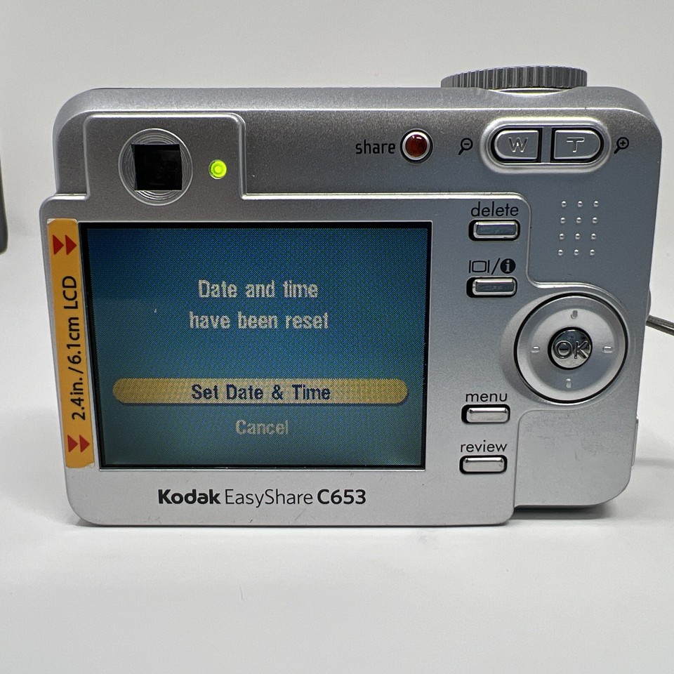 Kodak EasyShare C653 6.1MP Digital Photo & Video Camera 2.4in LCD ...