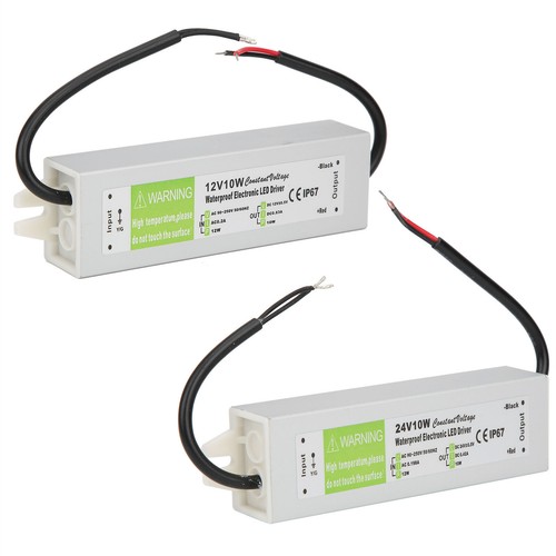 10W Professional Waterproof Electronic LED Driver Power Supply AC90 | eBay