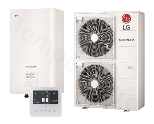 LG Wärmepumpe Hydrosplit 14 kW A+++/A++ R32 3-phasig Heizung 2-Zonen ...