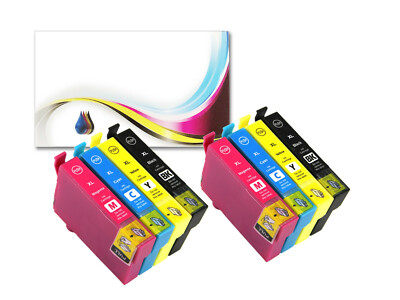8 Compatible Ink Cartridges fits Epson XP-2150 XP-2155 XP-3150 XP-4150 ...