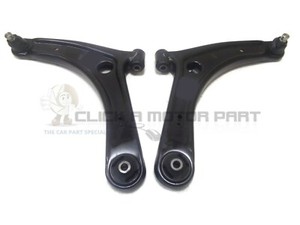 FRONT SUSPENSION 2 LOWER WISHBONE ARMS & BUSHES LH + RH FOR MITSUBISHI ...