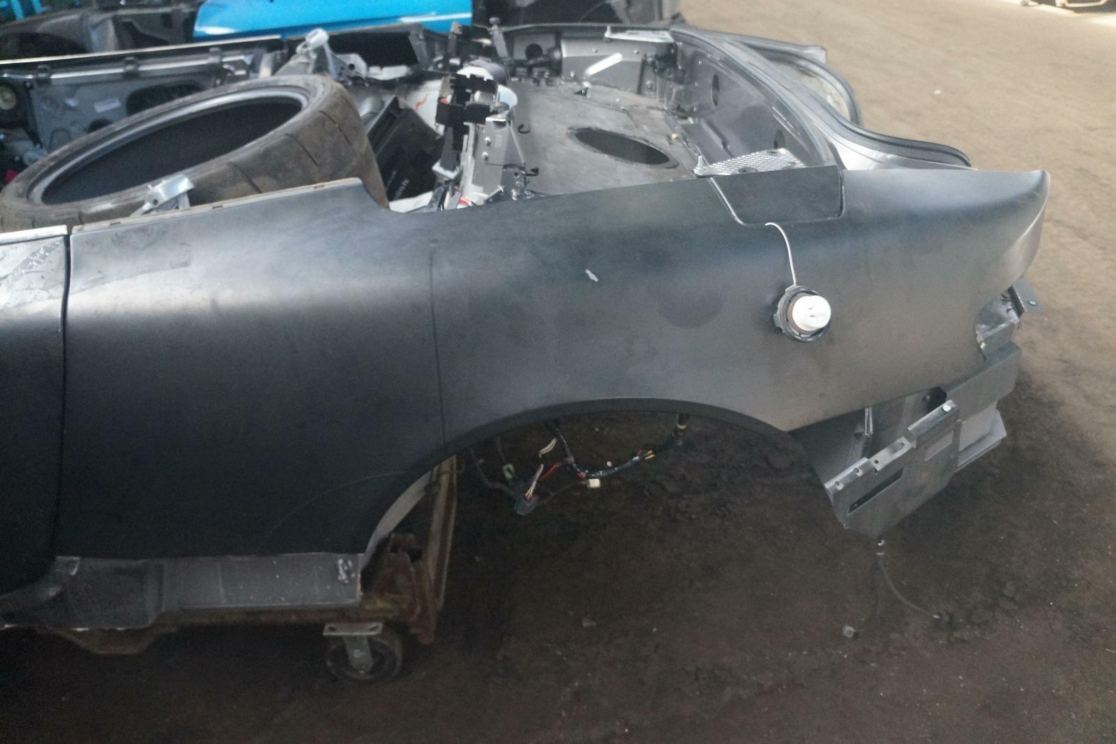 Rear Left Quarter Panel Body Structural Cut Aston Martin DB9 ...