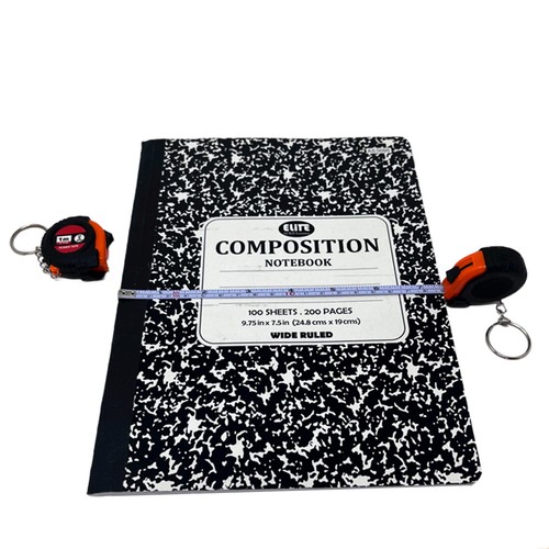 18 Pc Mini Keychain Steel Retractable 1m /3ft Measuring Tape Inch Slide ...