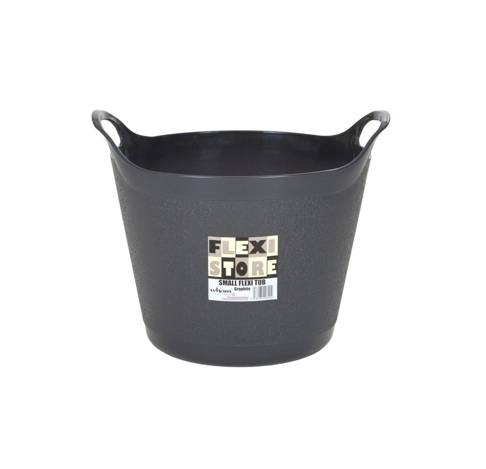 Flexi Tubs Flexible Plastic Storage Baskets For Laundry Garden 40 Litre ...