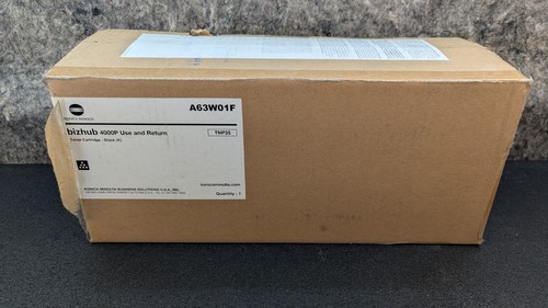 Genuine Konica Minolta A63W01F TNP35 TNP-35 Toner Cartridge Black BizHub 4000P | eBay