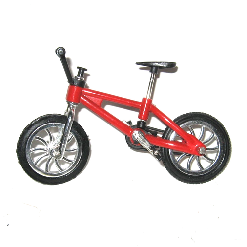 Finger Bike BMX Bicycle Miniature Red Toy Pedals Wheel Turn | eBay