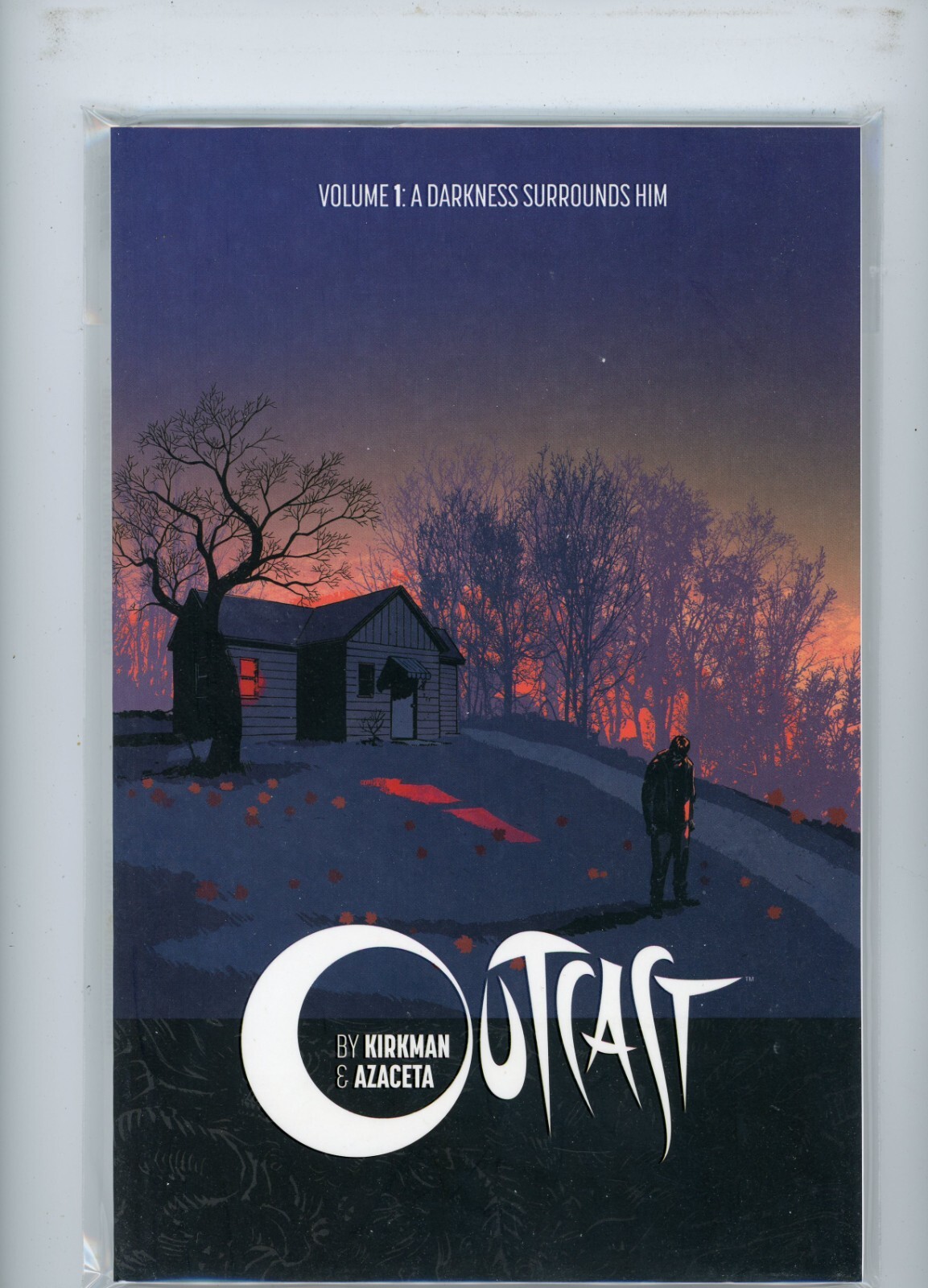 OUTCAST VOL 1 A DARKNESS SURROUNDS HIM NM 9.6 SOFTCOVER KIRKMAN WORK ...