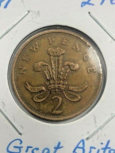 1981 Great Britain Two New Pence Foreign Coin #448 | eBay