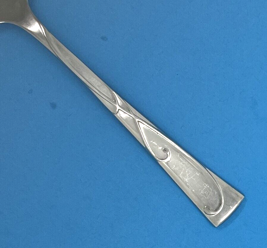 SET 2 TOWLE BLOSSOM GLOSSY STAINLESS FLATWARE SWIRLS FLAT TIP VIETNAM ...