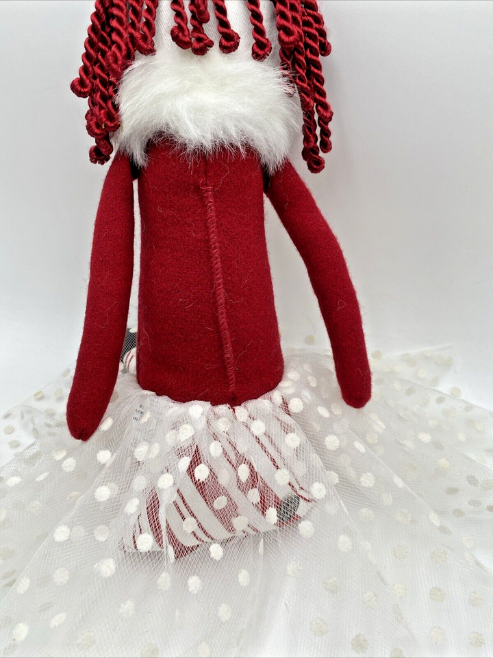 Woof & Poof 2015 OOAK Red Hair Girl w/Bow Collectible Doll Shelf Sitter ...