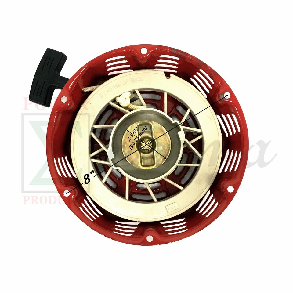 Recoil Starter For A-iPower SUA7000L SUA10000EC SUA12000ED SUA12000E ...