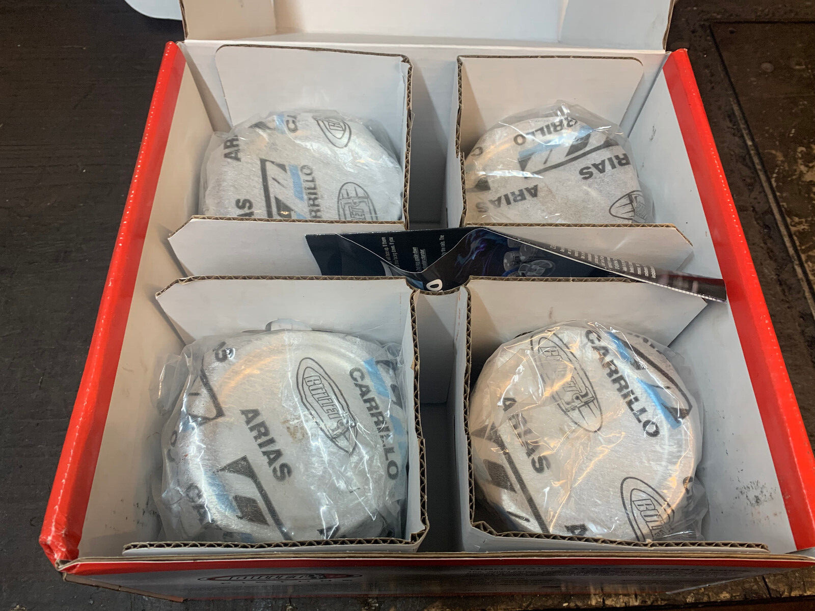 CP Bullet Forged Pistons BBF6206-080 Ford 429 460 112,776mm Kolben ...