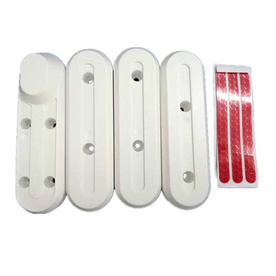 New Practical Wheel Cover ABS Electric Scooter 1Set Black Side Wheel ...