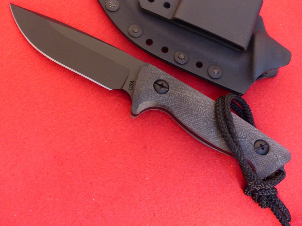 Treeman Combat Knives Recon Hunter Black Ops Kydex TCK010 fixed blade ...