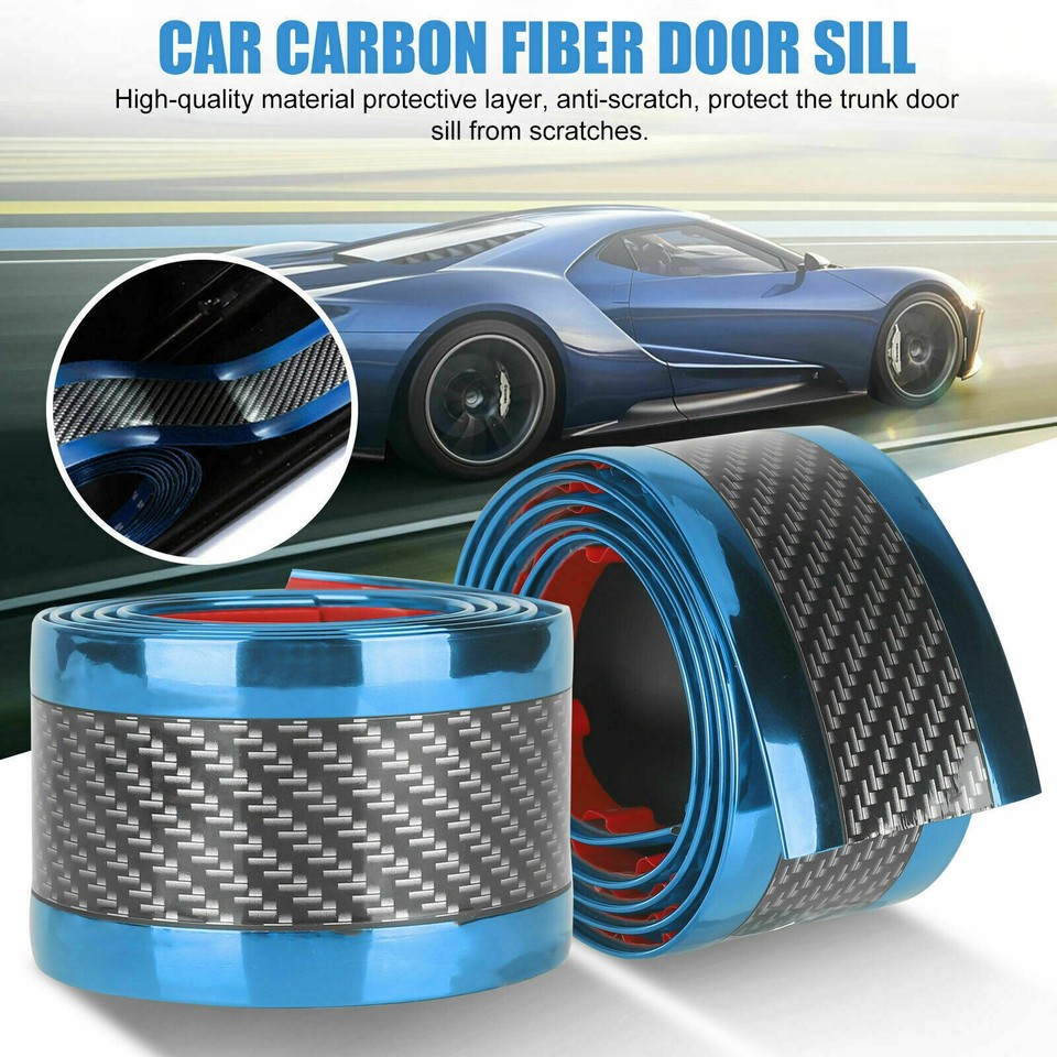 3cm*1MCar Stickers Anti Scratch Door Sill Scuff Protector Rubber Strip ...