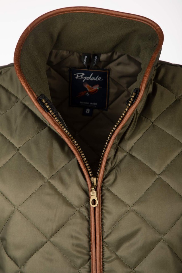 Ladies Diamond Quilted Country Waistcoat Women's Gilet Bodywarmer Vest ...