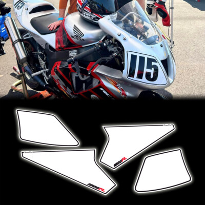 trackday race numberplate set fits honda RC 51 RC51 rvt1000r sp1 sp2 ...