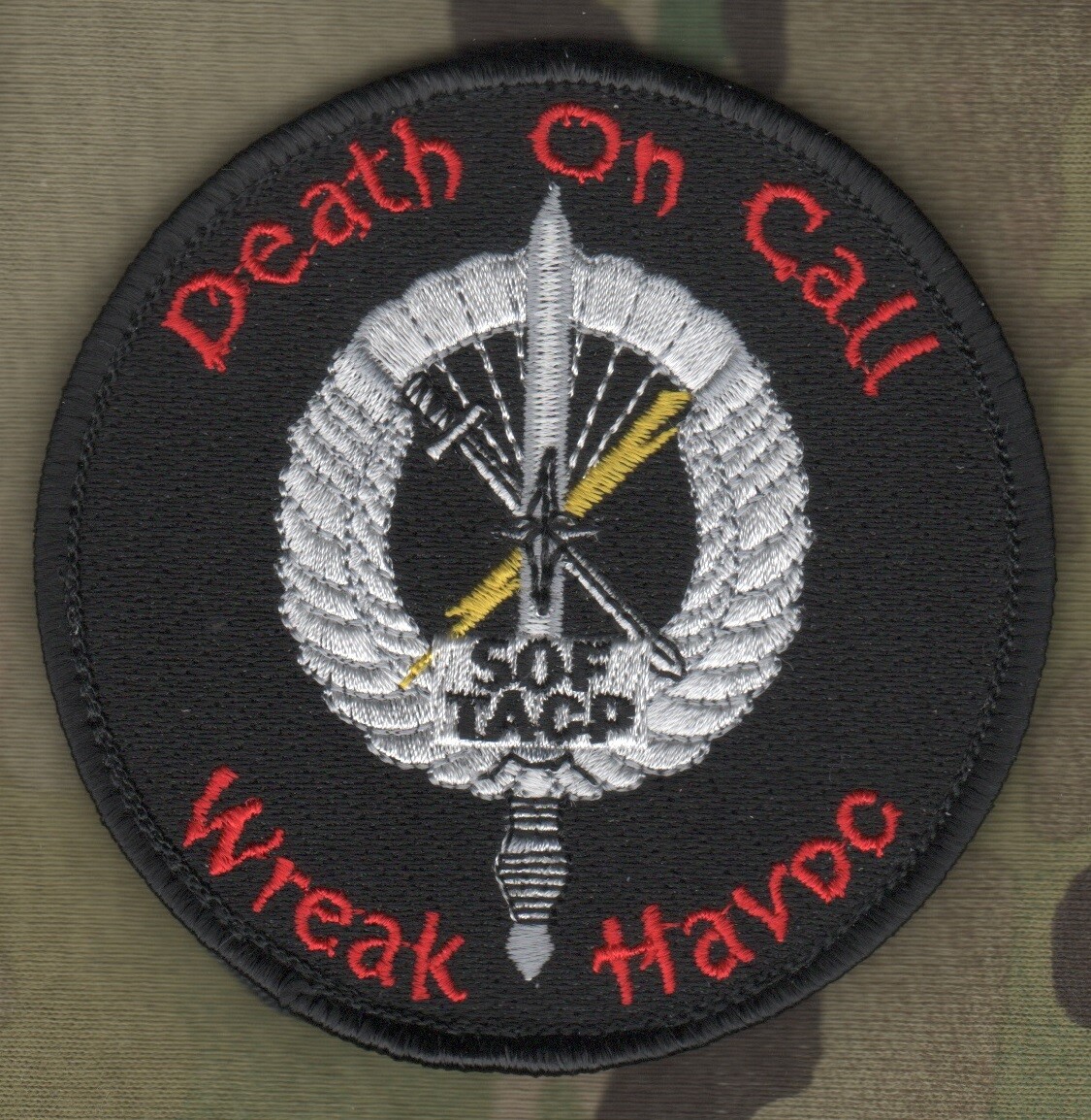 TACP FORWARD AIR COMBAT CONTROL CCT DEATH ON CALL WREAK HAVOC burdock 3 ...