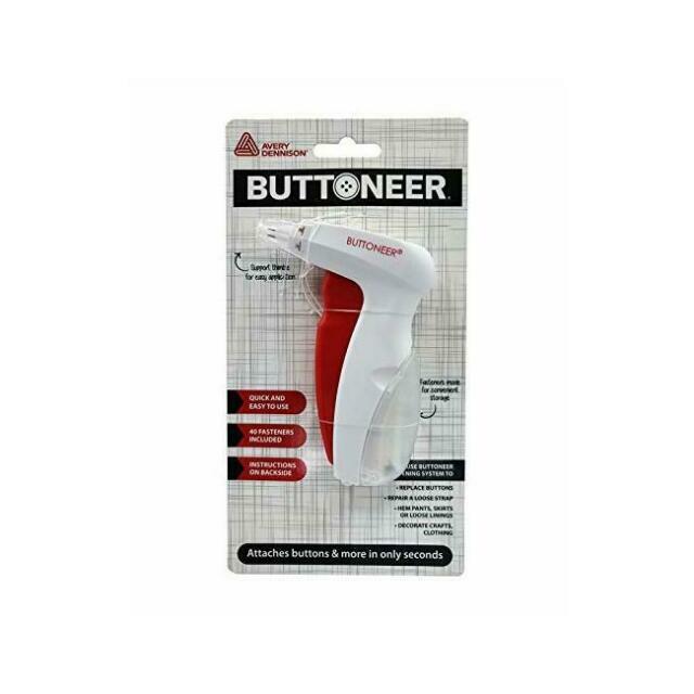 Avery The Buttoneer Fastening Tool - White for sale online | eBay