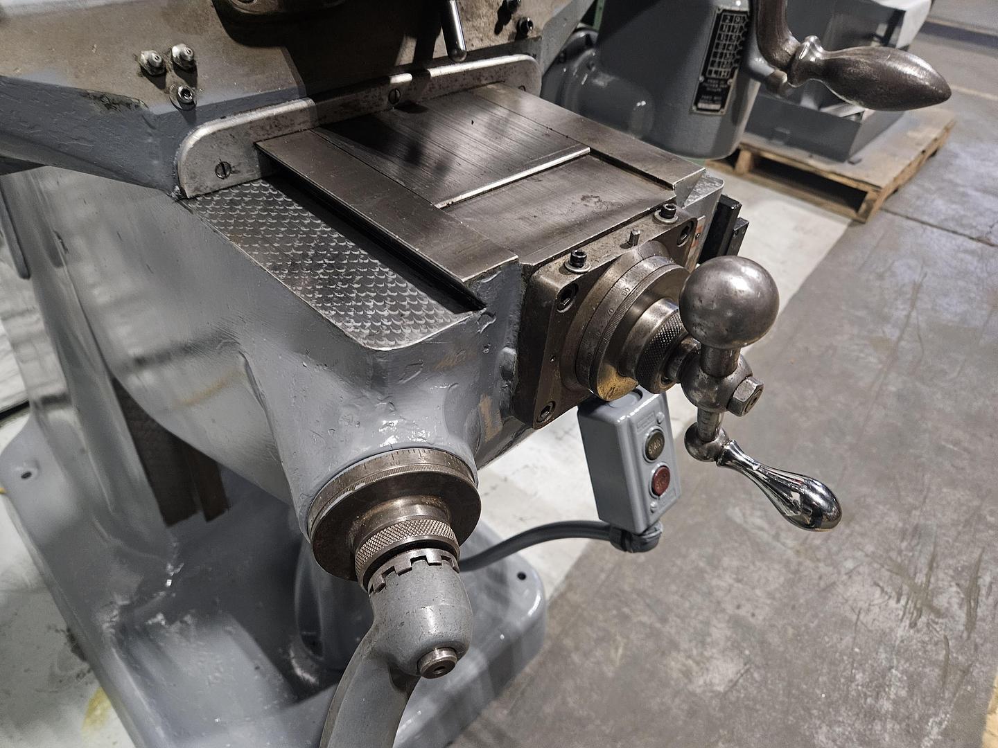 Bridgeport Mill 1 HP 36 inch DRO Power Feed Collets Chrome Ways 6" Vise ...