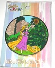 RARE LE Jumbo 3" Disney Pin Rapunzel Tangled Sunflower #145 Acme Golden ...
