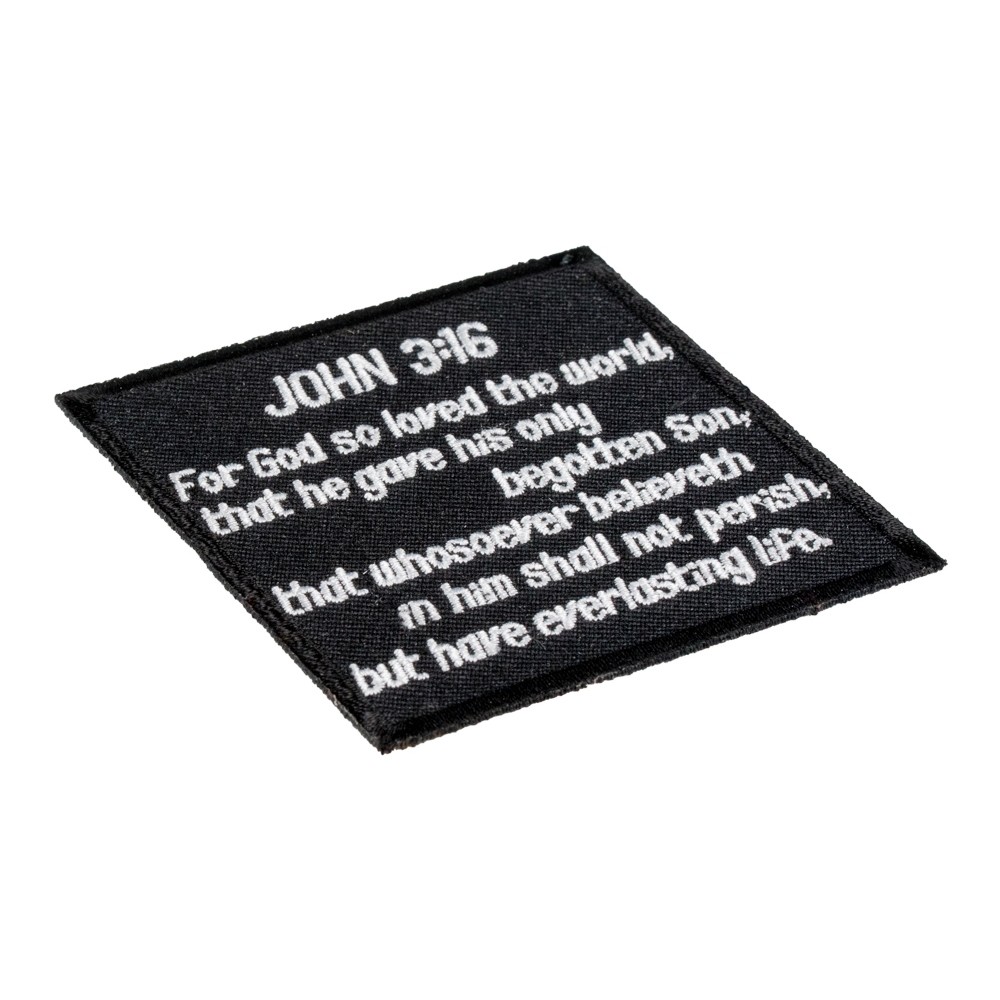 John 3:16 Scripture Patch, Christian Patches | eBay
