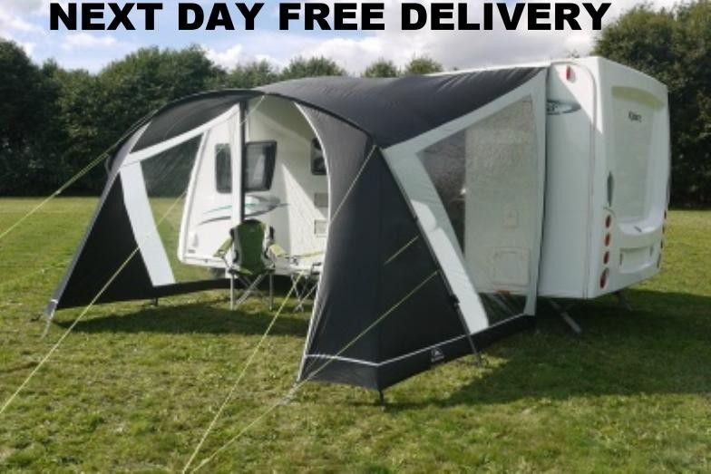Sunncamp Bridgford Skye Swift Sun Canopy 260 Open Fronted Porch Caravan ...