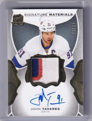 2016-17 The Cup Signature Materials #SITA John Tavares 90/99 | eBay
