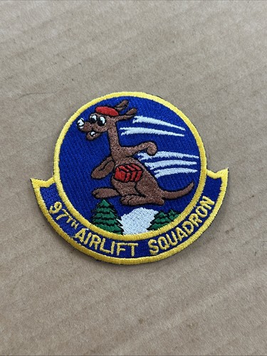NEW USAF 97th AIRLIFT SQUADRON PATCH USAF KANGAROO | eBay