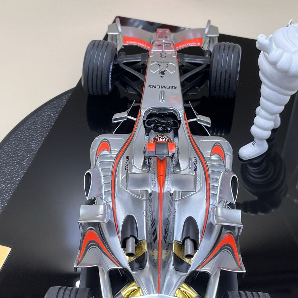 MINICHAMPS 1/18 McLaren Mercedes MP4-21 2006 Kimi Raikkonen Michelin ...
