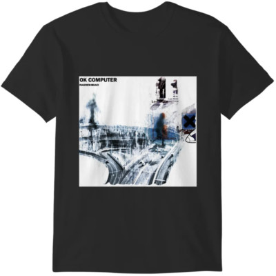 Radiohead Ok Computer T Shirts 1997 Nigel Godrich, Colin Greenwood ...