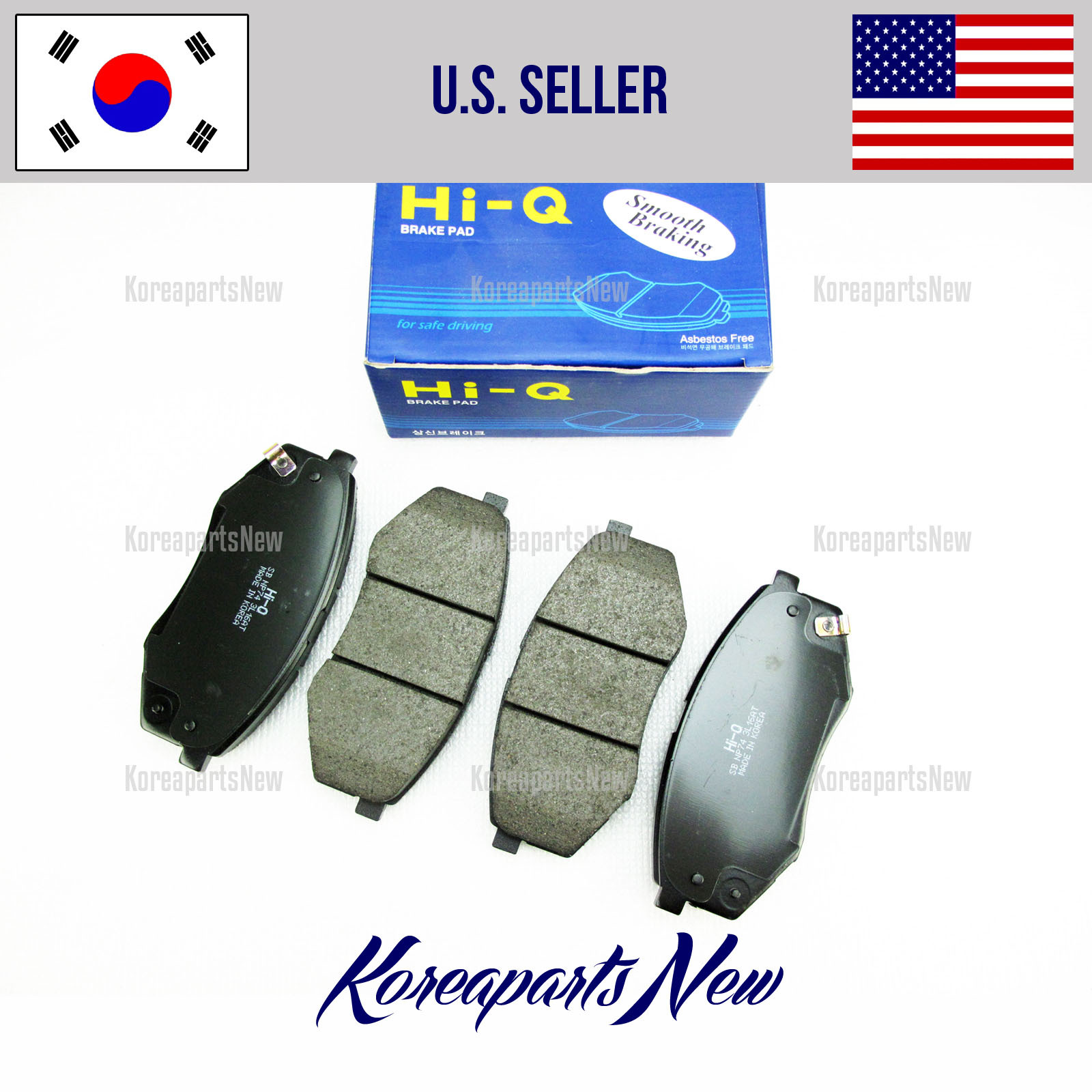 2010-2011 Hyundai Tucson Sportage Front Brake Pads Set (Set of) SP1374 ...